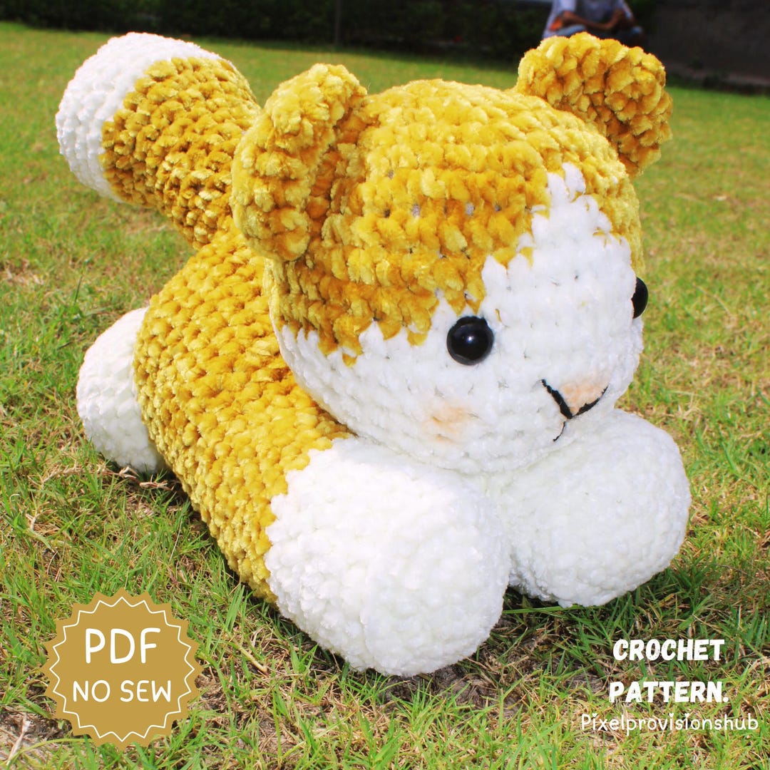 Cat Crochet Pattern - Cat Loaf Amigurumi Crochet Kitten Pattern - Cute ...