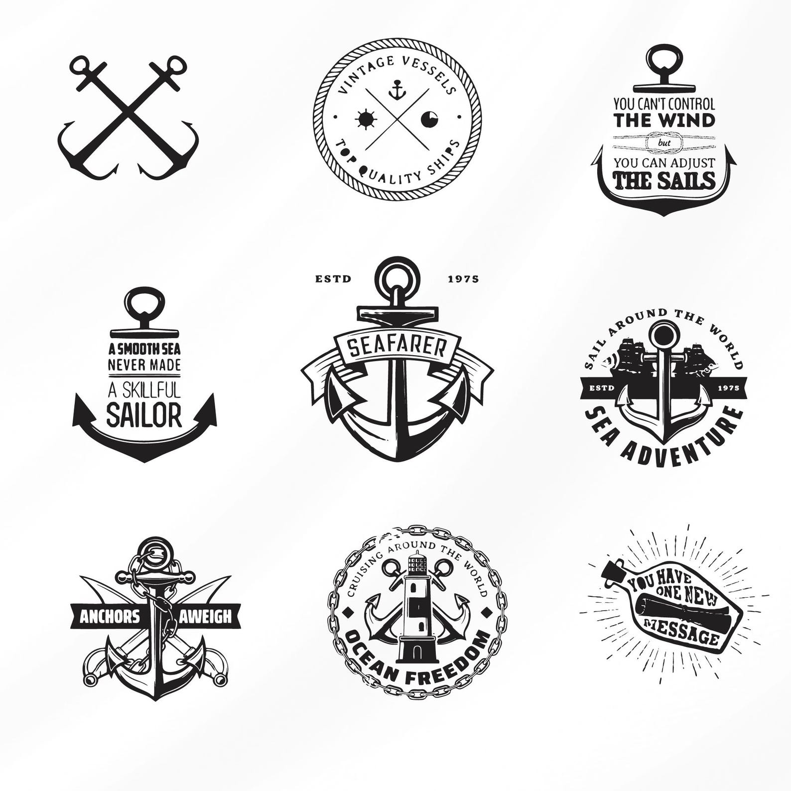 Boating Svg Bundle, Boating Clipart for Cricut, Boating Quotes ...