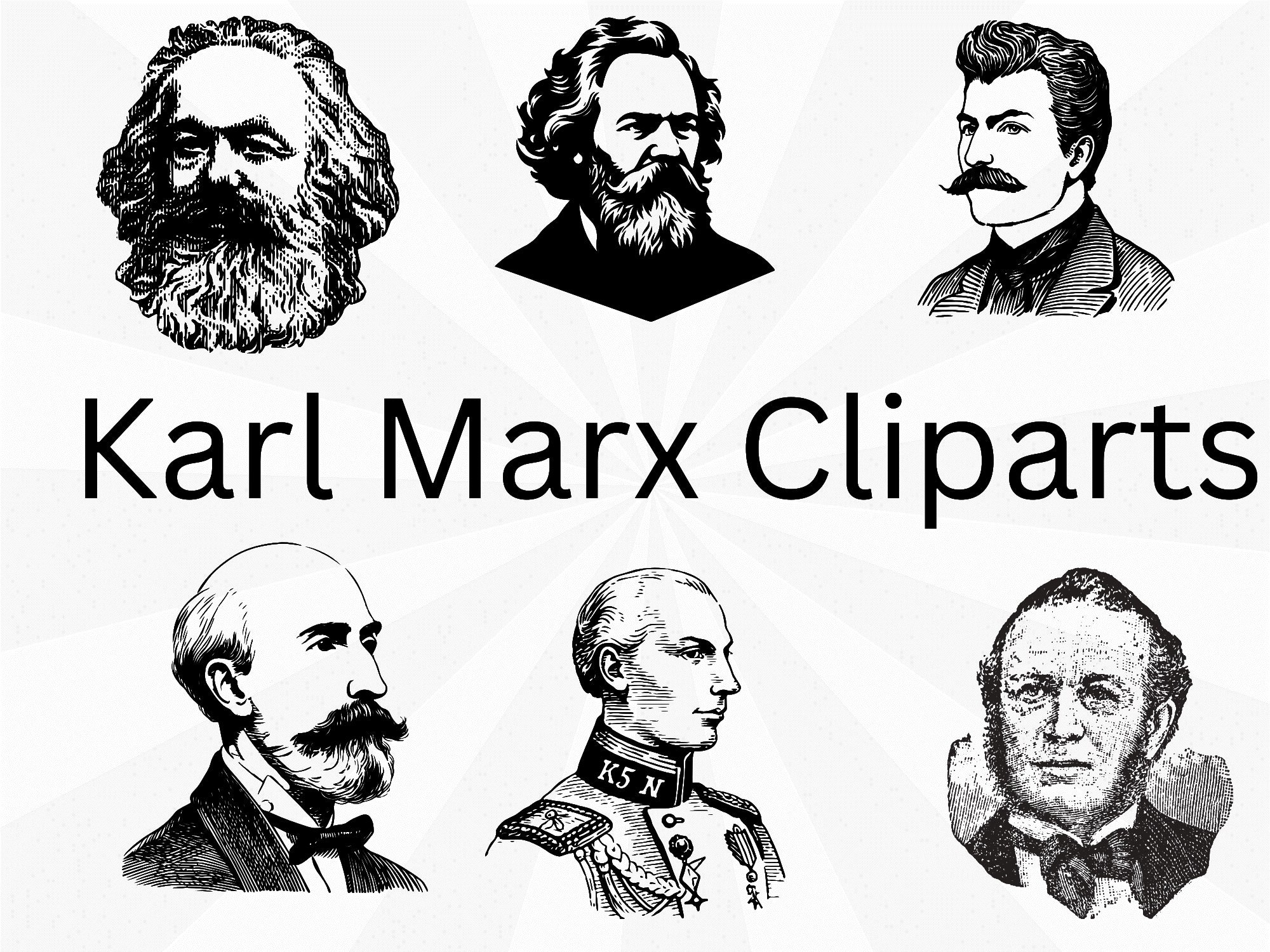 Karl Marx SVG Karl Marx Clip Art Workers Karl Marx Download Marxism ...