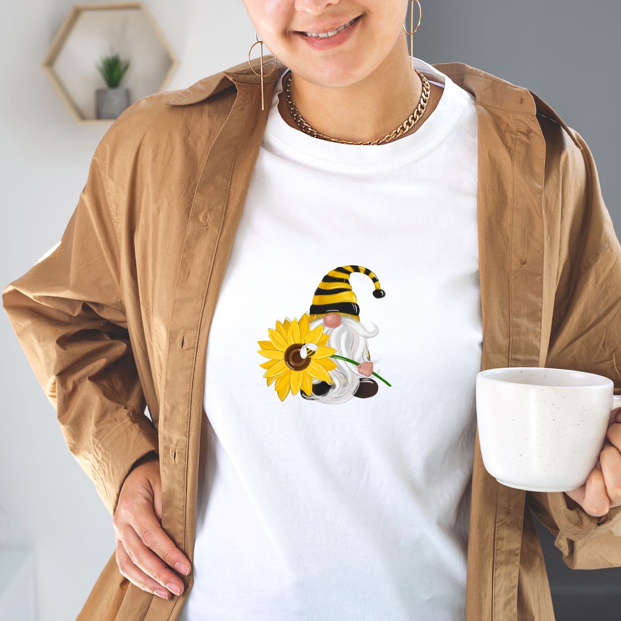 Gnome SVG, Bee Gnome Svg, Bumble Bee SVG Cut Files for Cricut, Honey ...