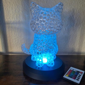 Félumi 3D Printed Cat-shaped Lamp for Cozy Home Decor - Soft and ...