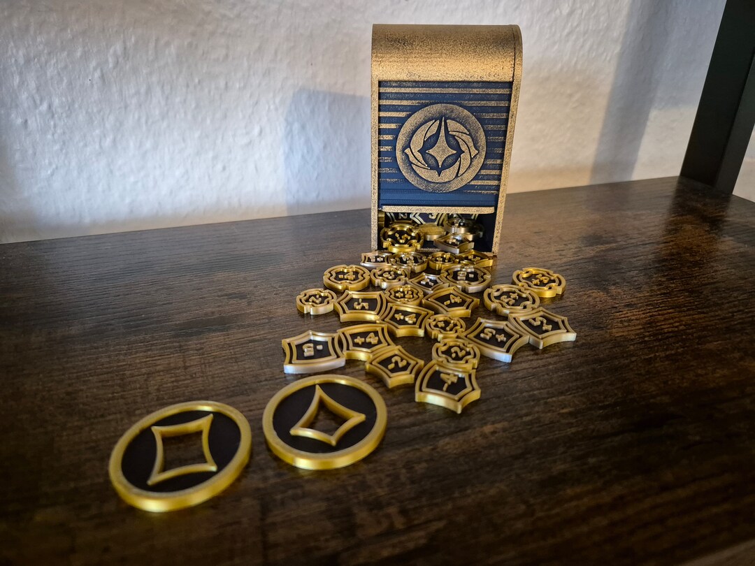 Lorcana Token Box - 42 Premium Tokens in Option - Organize Your Game ...