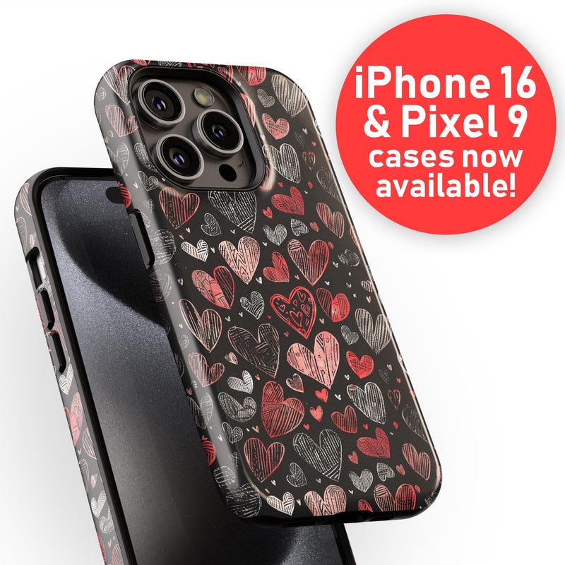 Heart Phone Case - Etsy