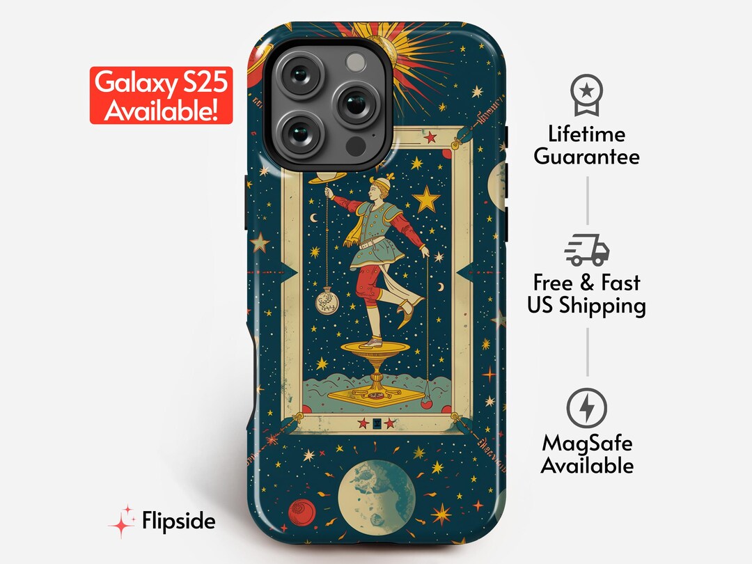 Libra Zodiac Tarot Phone Case | Tarot Card Collection | iPhone 14 15 16 ...