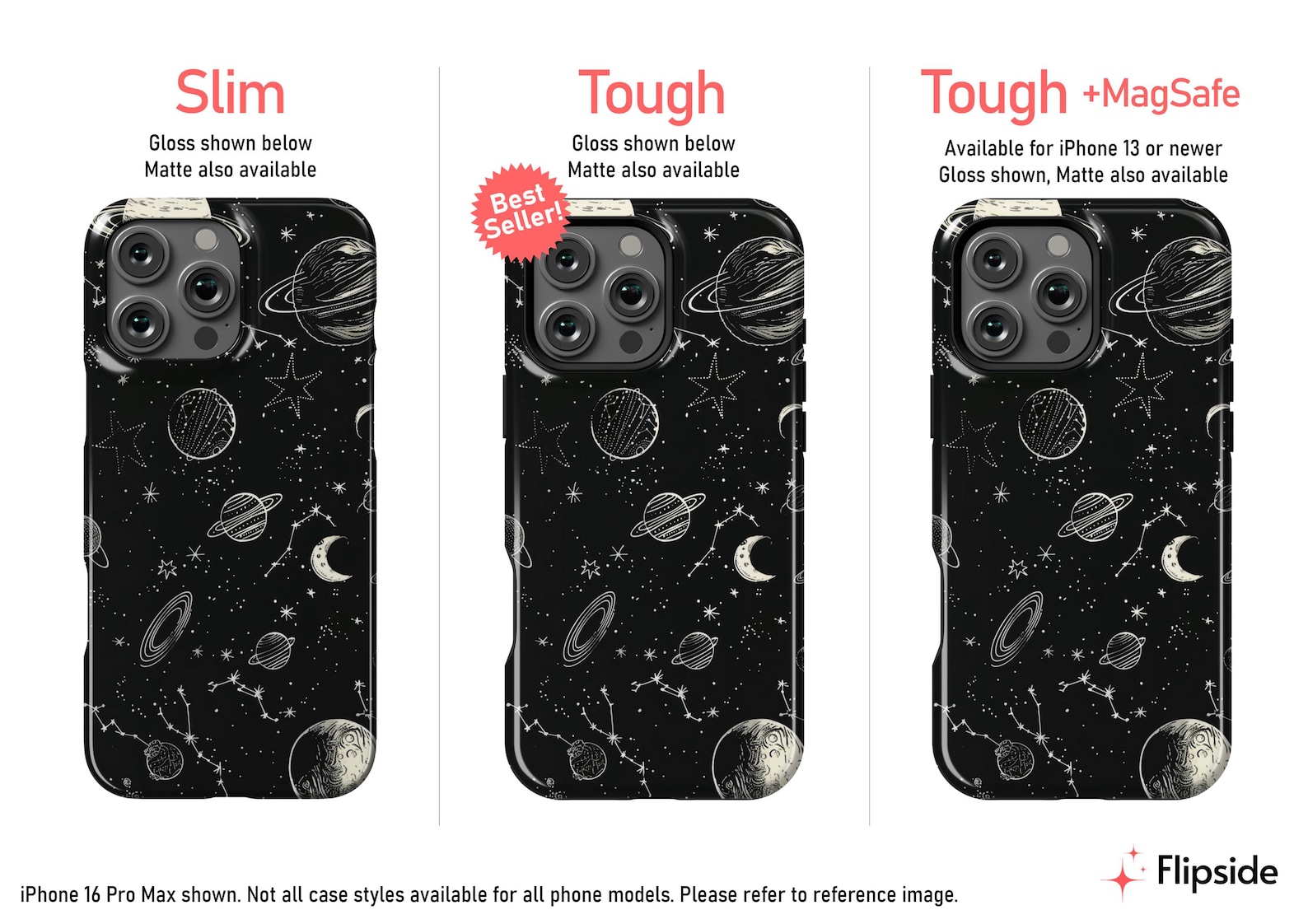 Cosmic Space Watercolor Phone Case | Planets, Moons, Stars & Universe ...