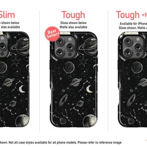 Cosmic Space Watercolor Phone Case | Planets, Moons, Stars & Universe ...
