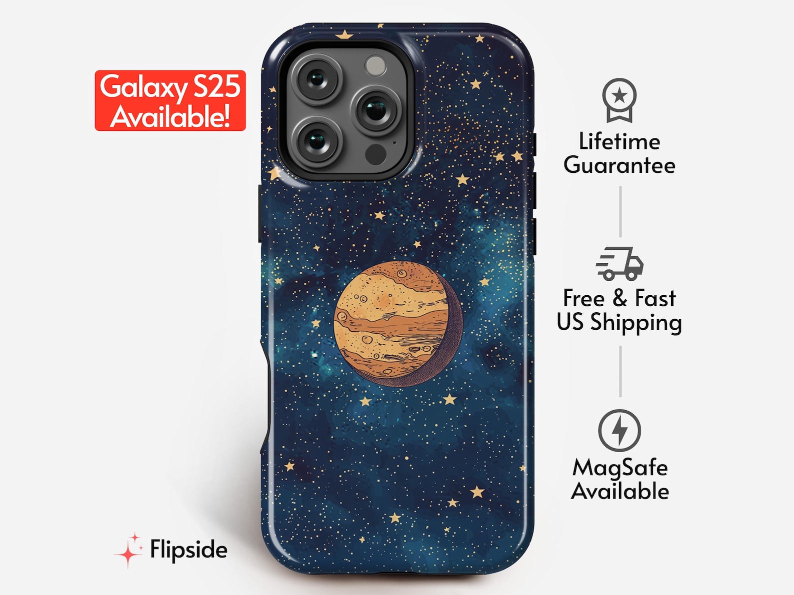 Pluto Phone Case | Planet Art Collection | iPhone 12 14 15 16 Pro ...
