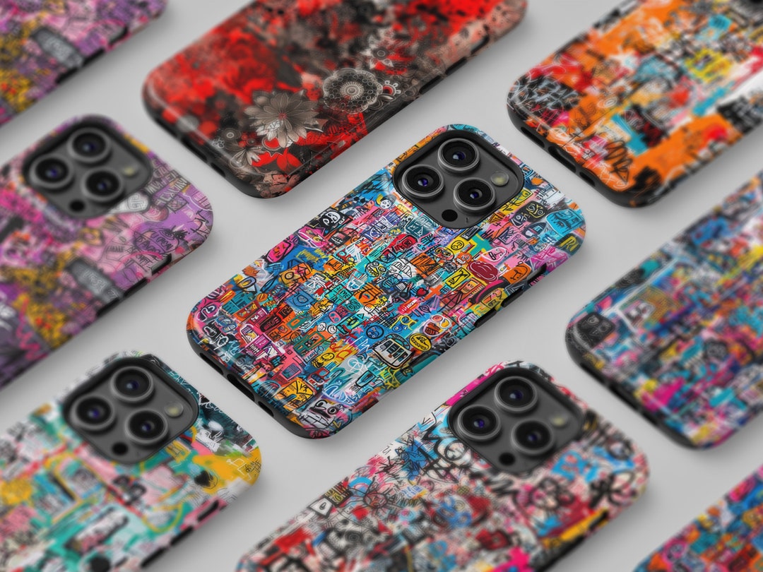 Colorful Graffiti Art Phone Case Graffiti Art iPhone 13 14 15 Pro ...