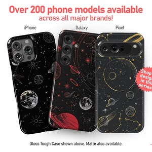 Cosmic Space Watercolor Phone Case | Planets, Moons, Stars & Universe ...