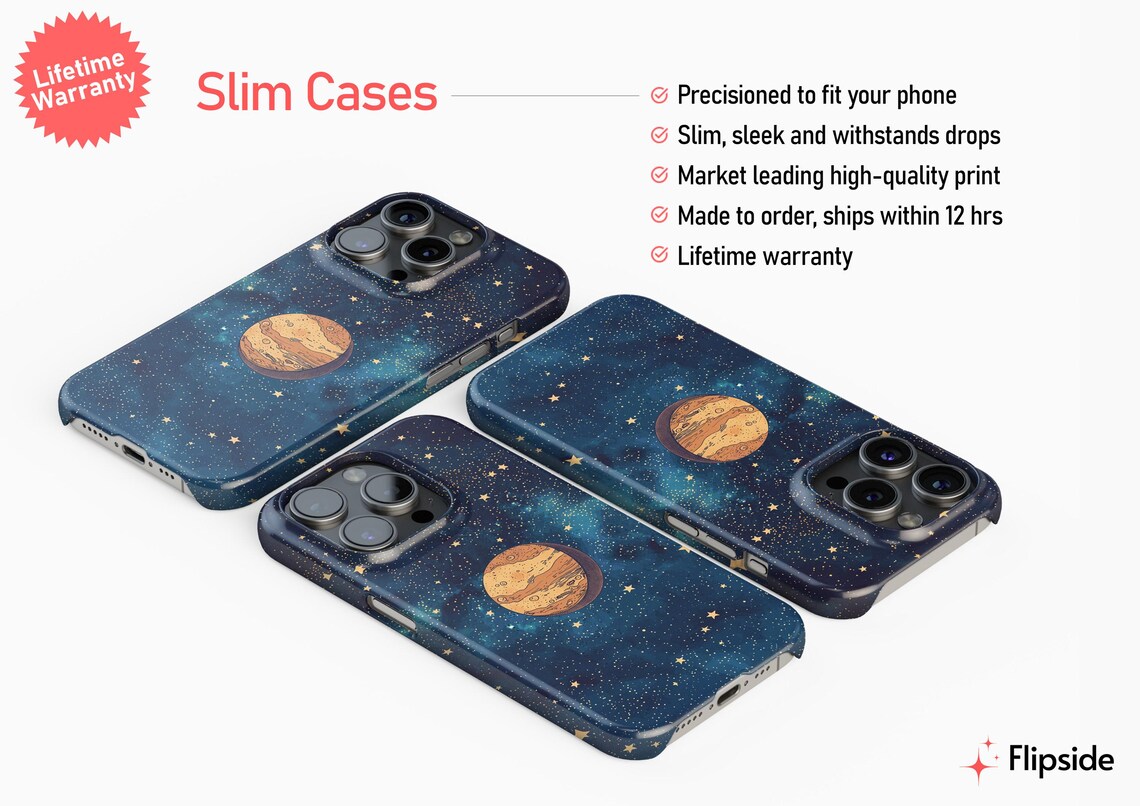 Pluto Phone Case | Planet Art Collection | iPhone 12 14 15 16 Pro ...