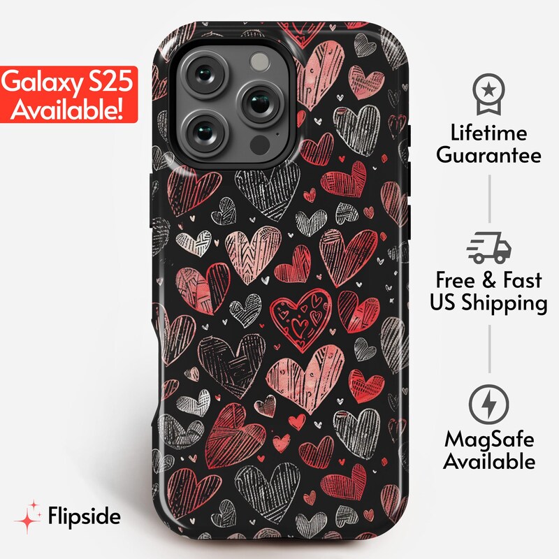 Heart Phone Case - Etsy