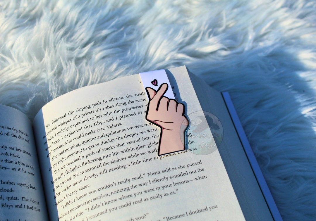 Cute Kawaii Anime K-pop Heart Magnetic Bookmark Corner Bookmark Custom ...