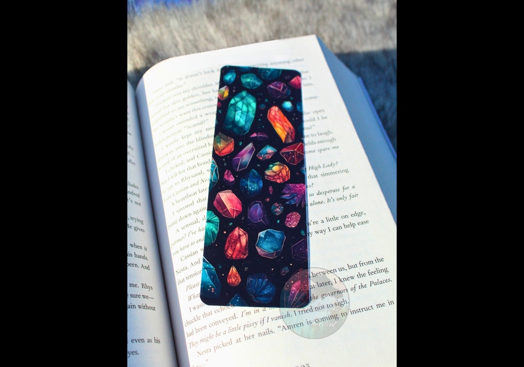 Crystal Gemstone Bookmark Corner Bookmark Custom Bookmark Bookmarks ...