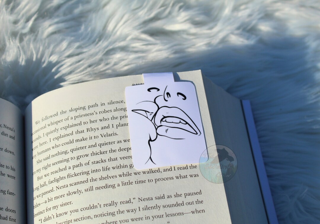 Spicy Smut Kiss Lip Magnetic Bookmark Corner Bookmark Custom Bookmark ...