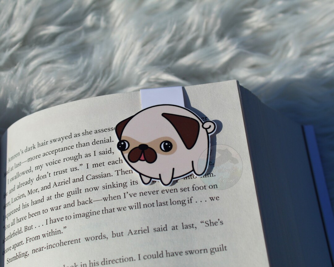 Super Cute Dog Magnetic Bookmark Pet Themed Bookmark Corner Bookmark ...