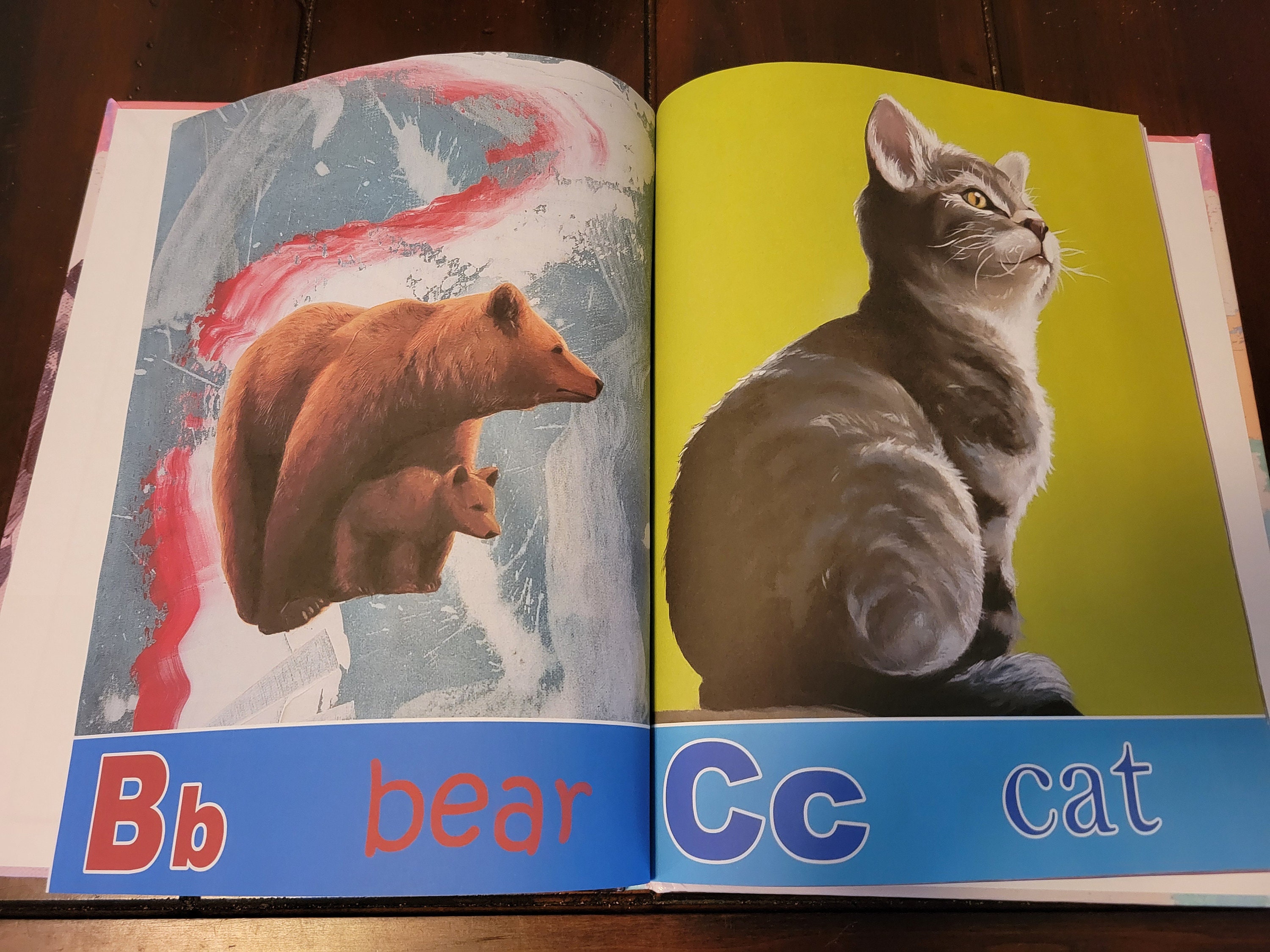 Animals Beautifully Created, an ABC Book Watercolor Animal Letters ...