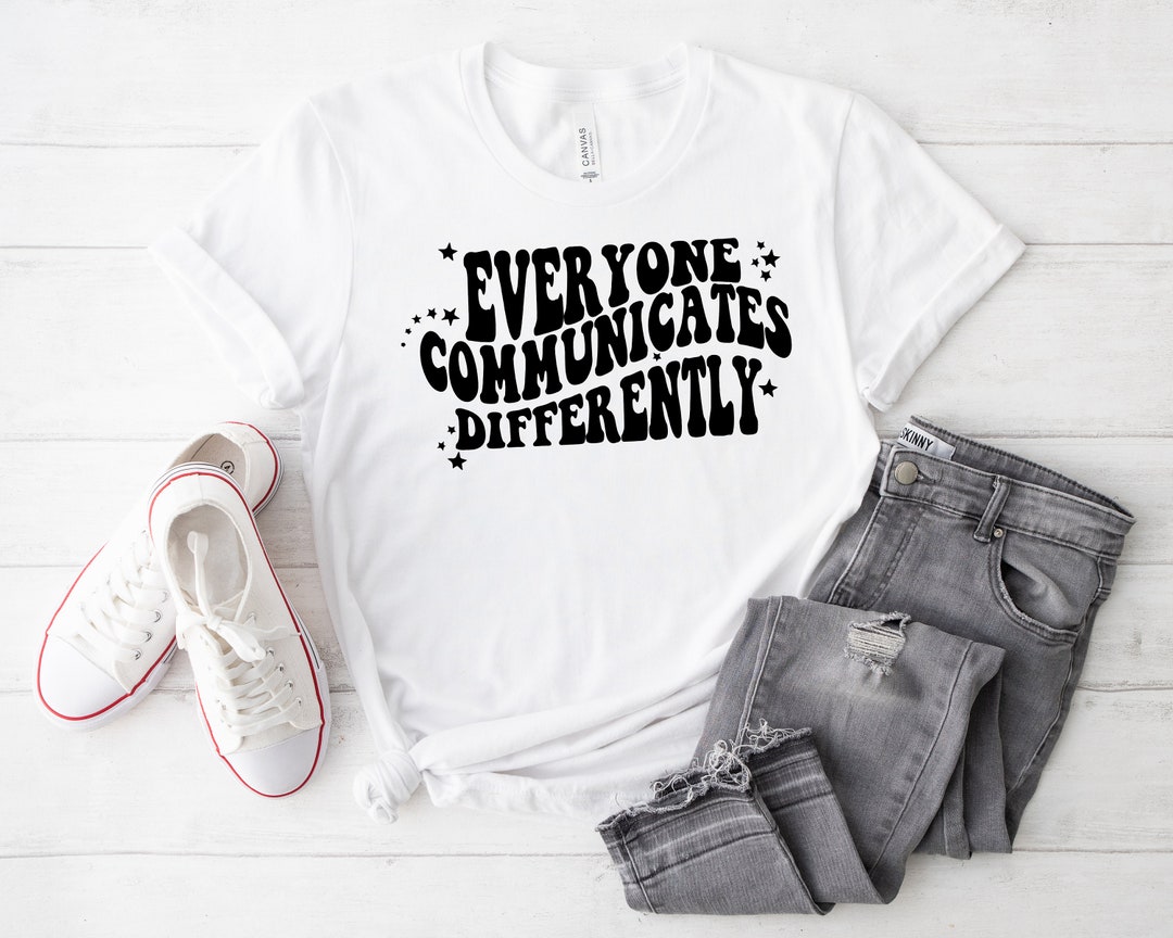Autism SVG, Everyone Communicates Differently SVG - Etsy