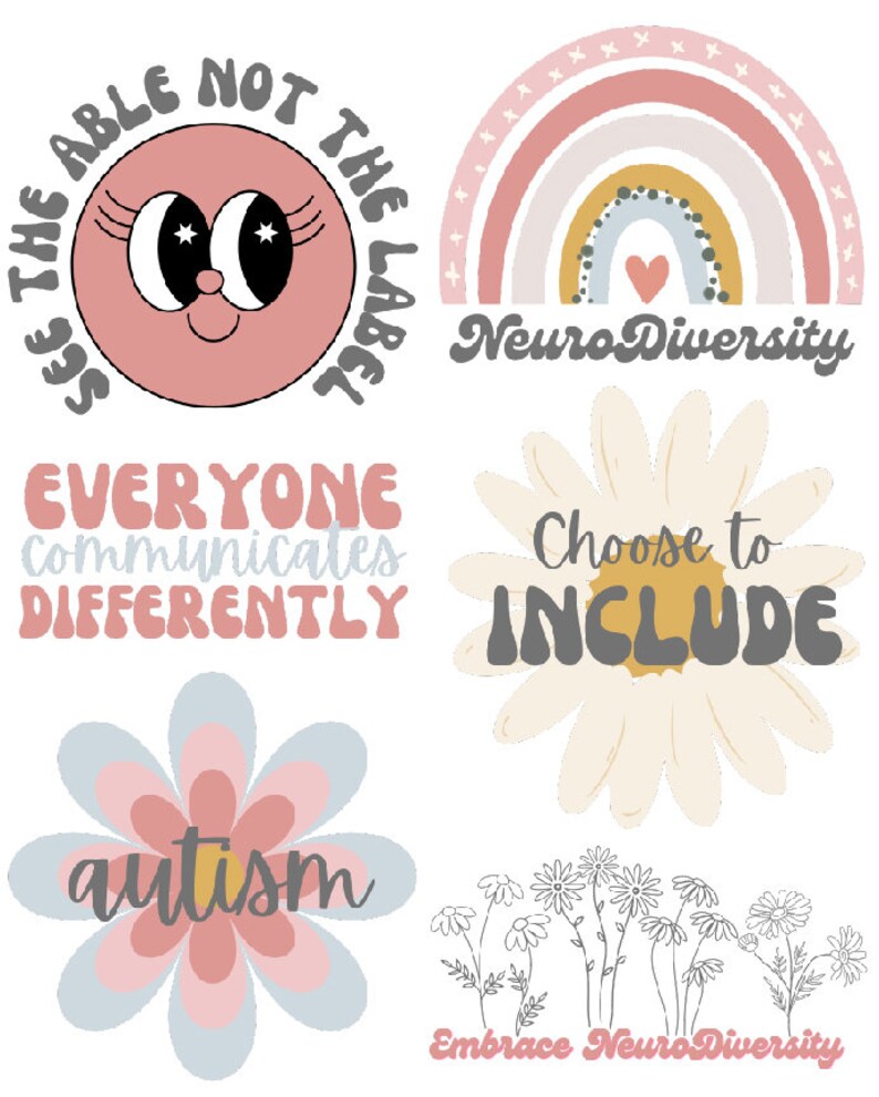 Neurodiversity Svg Bundle, Brain Svg, Neuro Svg, Autism Svg - Etsy