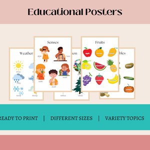 Educational Posters, Montessori Classroom Decor, Homeschool Printable ...