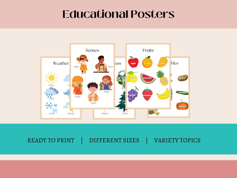 Educational Posters, Montessori Classroom Decor, Homeschool Printable ...