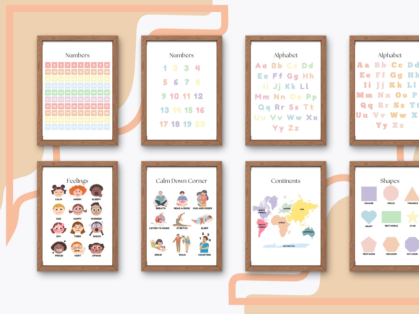 Educational Posters, Montessori Classroom Decor, Homeschool Printable ...