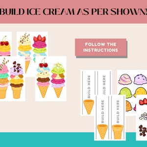 Dramatic Play Printable, Ice Cream Shop Pretend Play Kit, Ice Cream ...