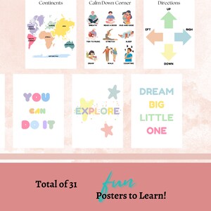 Educational Posters, Montessori Classroom Decor, Homeschool Printable ...