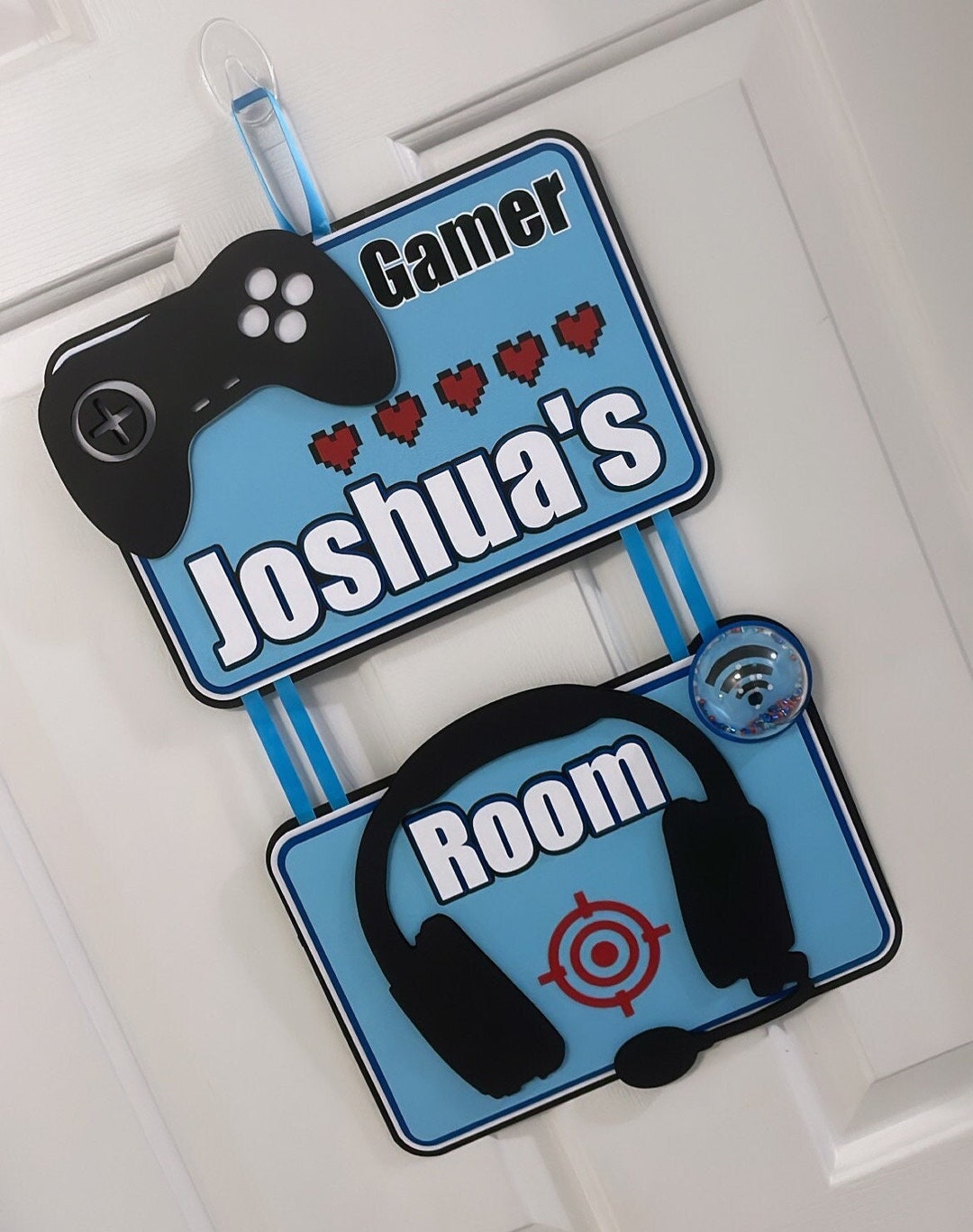Personalized Sign, Custom Sign, Gamer Sign, Gamer Door Sign, Gamer Wall ...