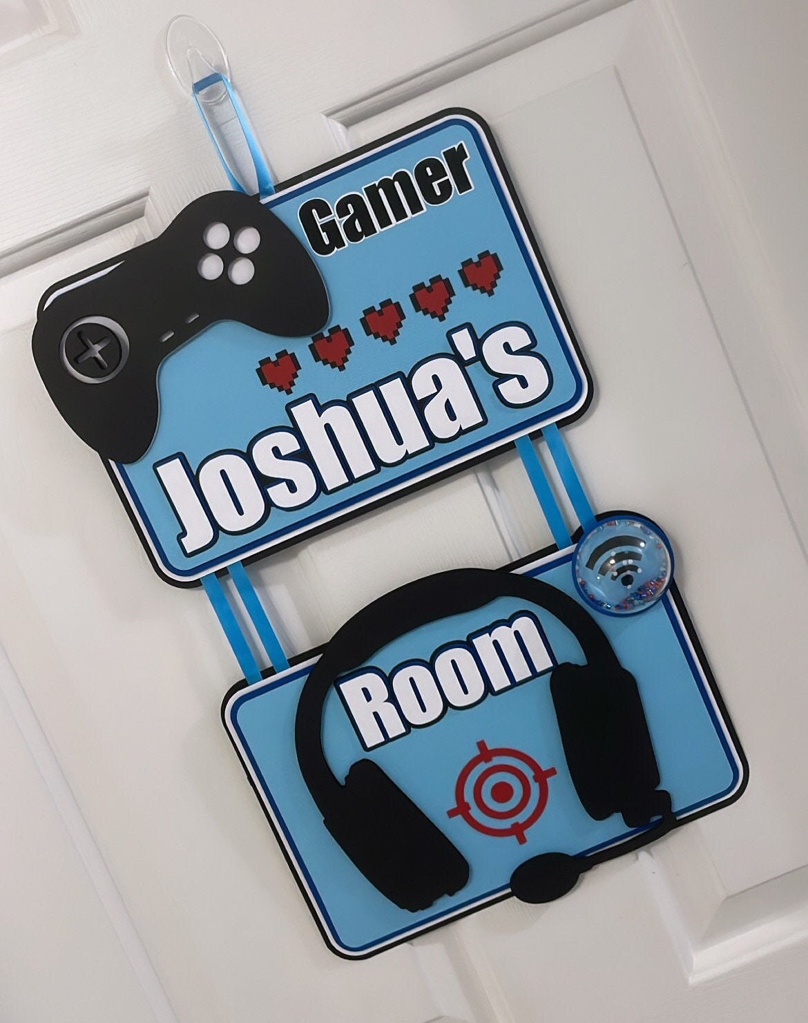 Personalized Sign, Custom Sign, Gamer Sign, Gamer Door Sign, Gamer Wall ...