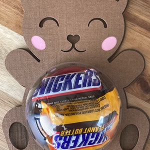 Candy Holder, Teddy Bear Candy Dome, Custom Candy Dome, Teddy Bear ...
