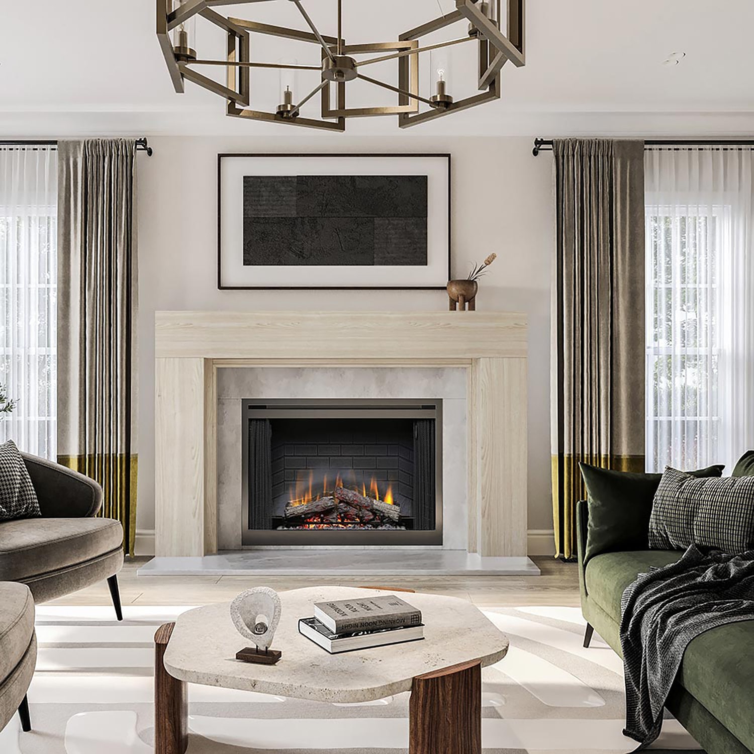 Mantels Direct Sabine - Contemporary & Modern Fireplace Mantel Surround ...