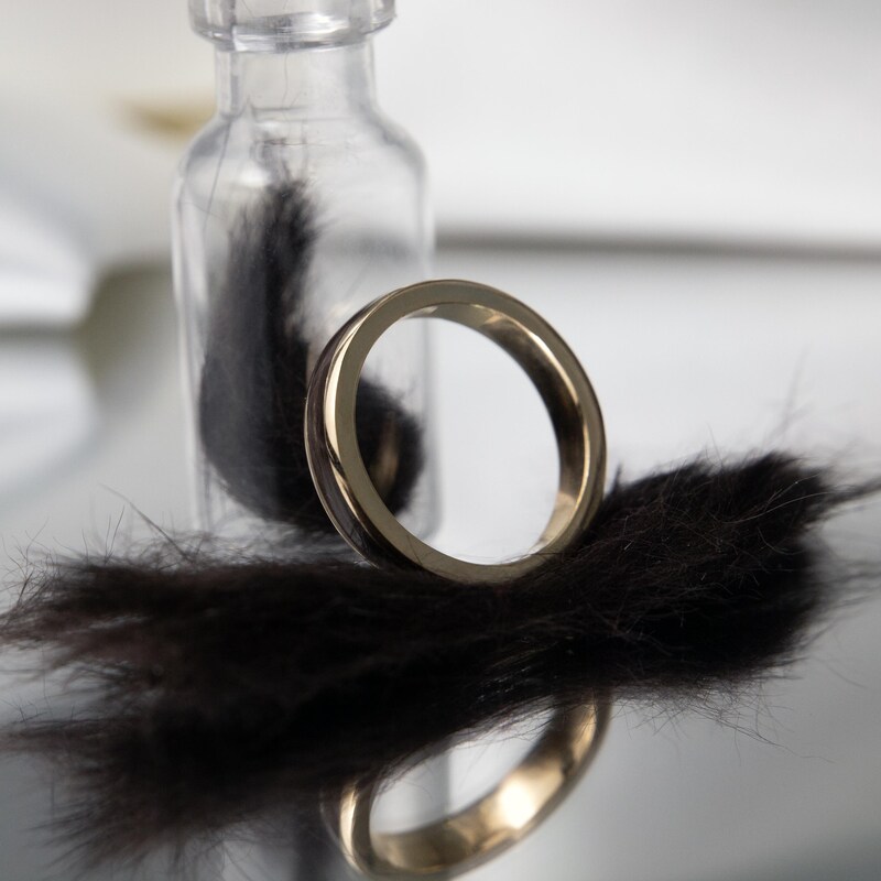 Horse Hair Ring - Etsy