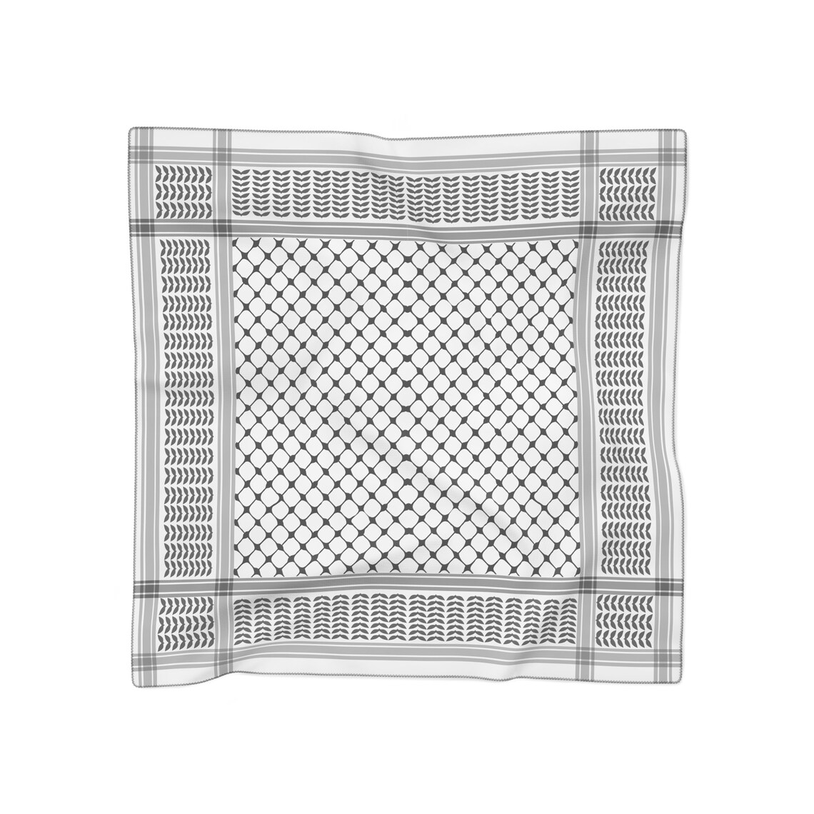 Poly Scarf Keffiyeh Print, Kufiya Print - Etsy