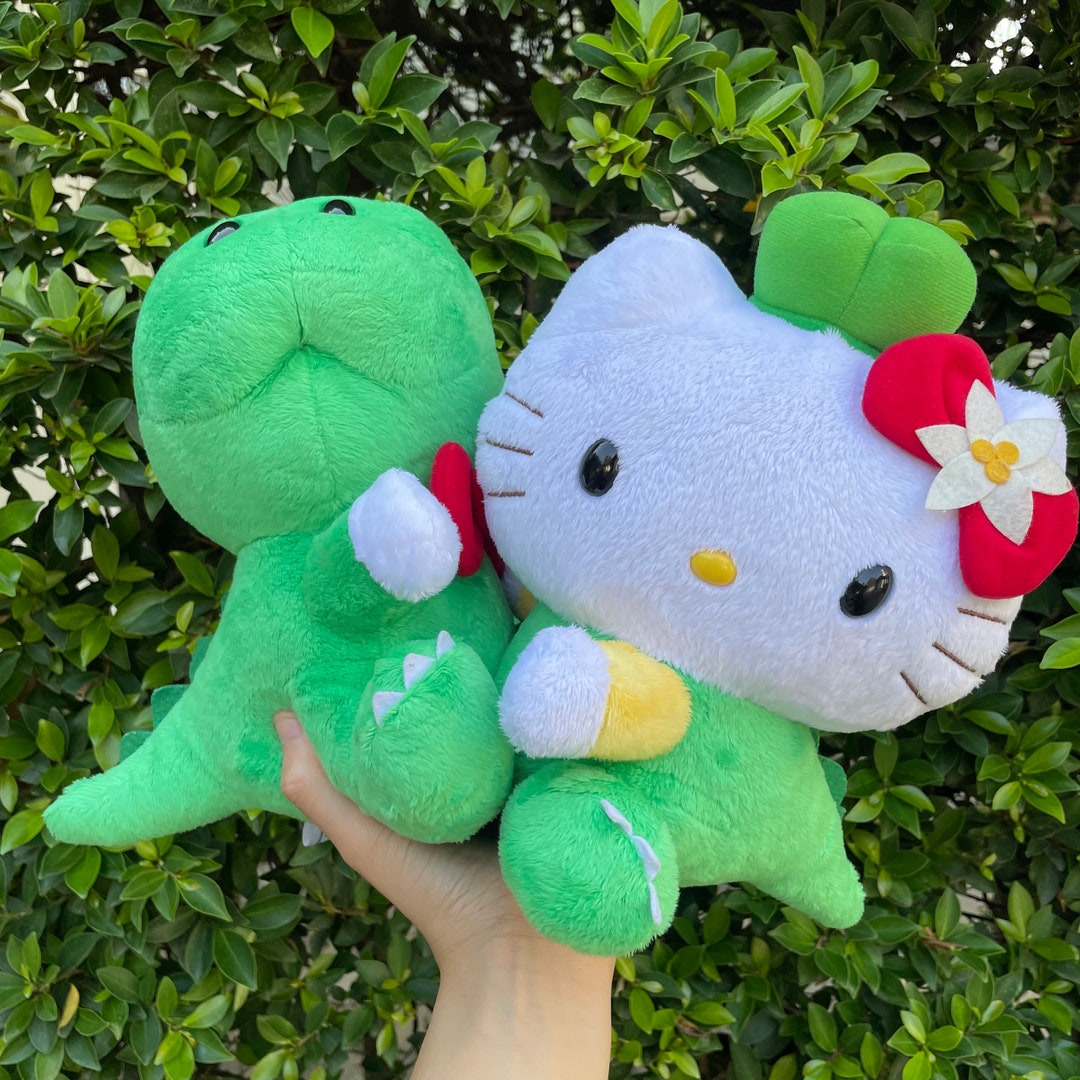Hello Kitty X Green Saurus - Etsy