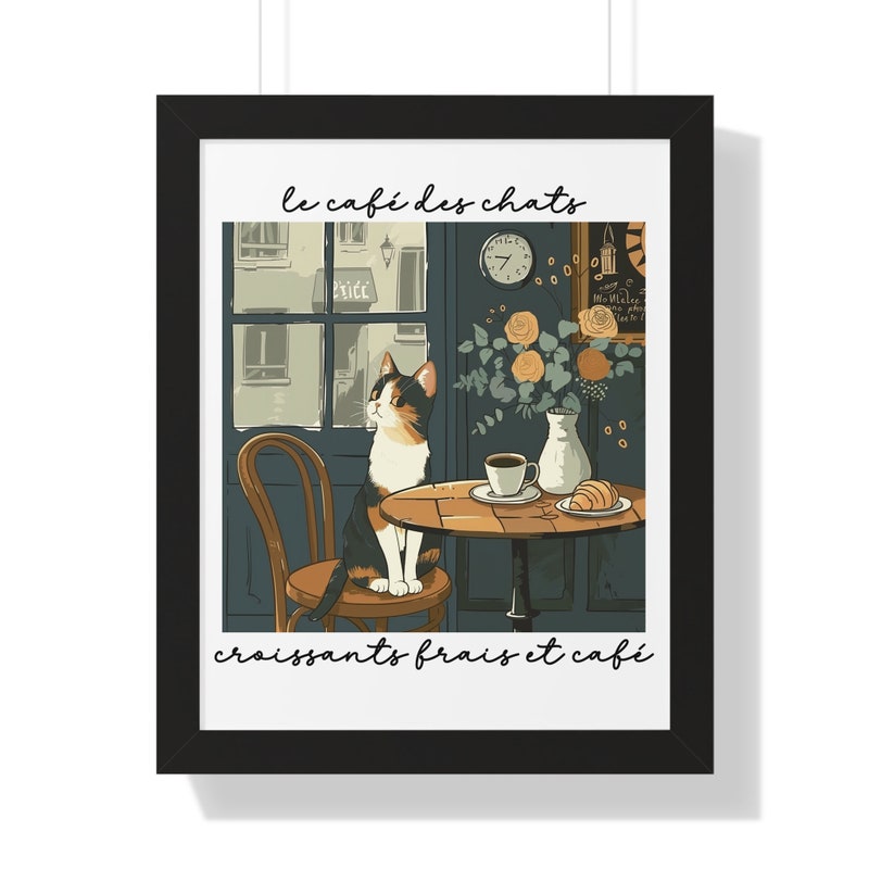 Cafe Poster - Etsy