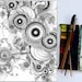 23 Patterns Coloring Page, Mandala Coloring Book, Pattern Coloring Book ...