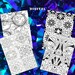 23 Patterns Coloring Page, Mandala Coloring Book, Pattern Coloring Book ...