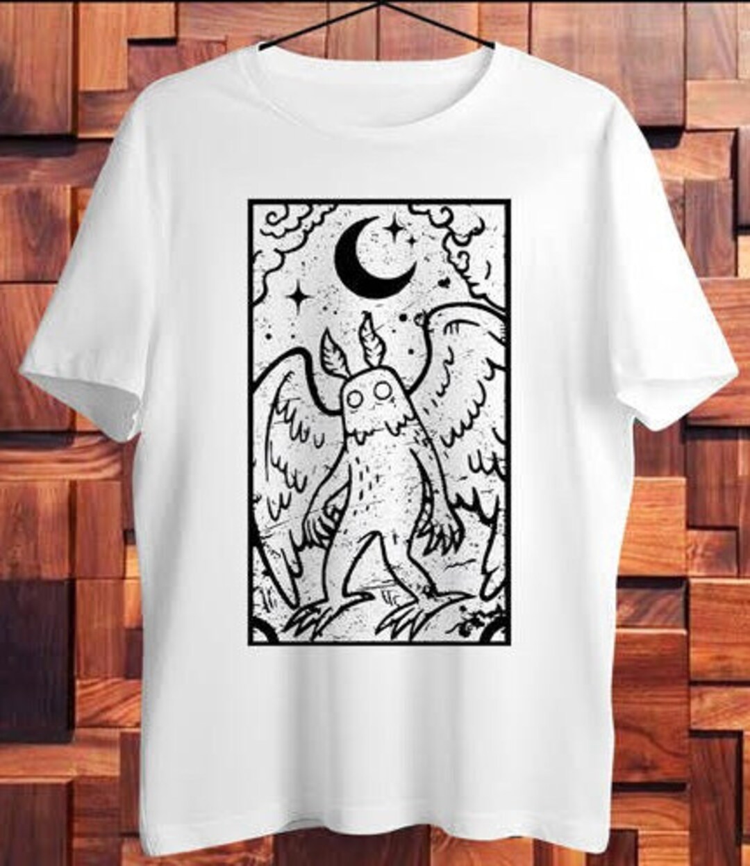 Mothman Weird Strange Unusual Cryptid T Shirt Funny Meme Gift T Shirt ...