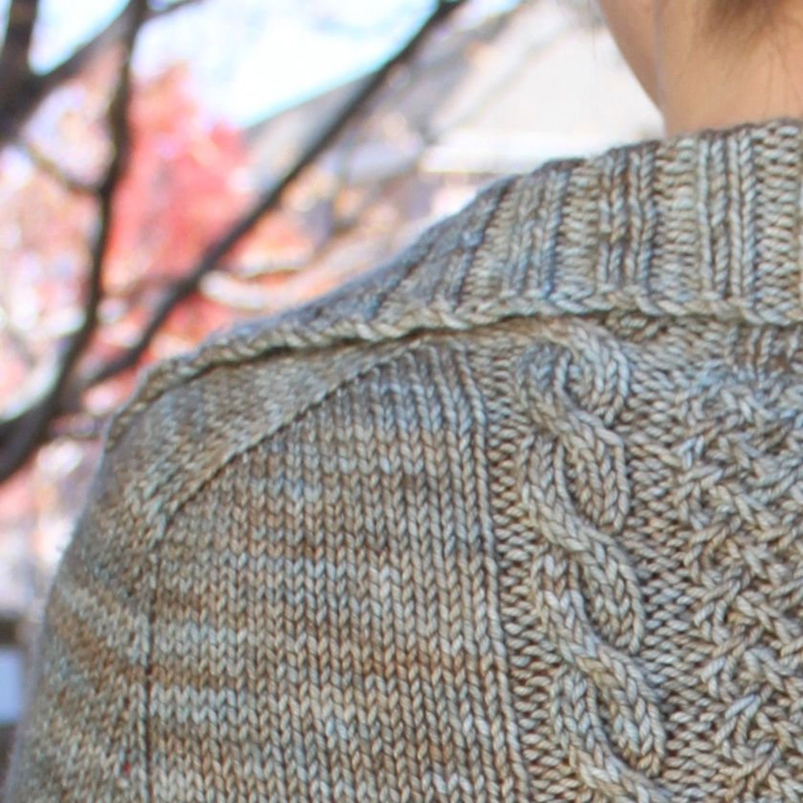 Persistence is Key KNITTING PATTERN Cable Knit Pattern Sweater Knitting ...