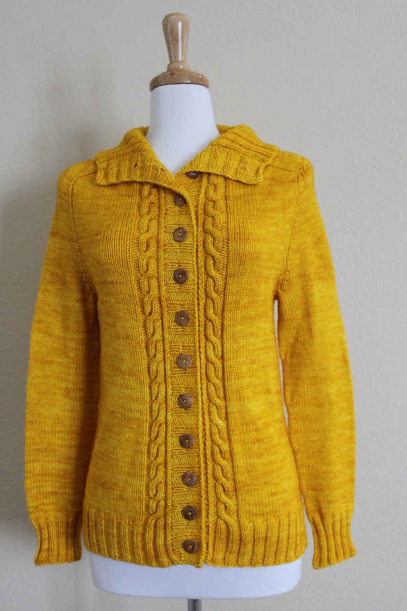 Persistence is Key KNITTING PATTERN Cable Knit Pattern Sweater Knitting ...