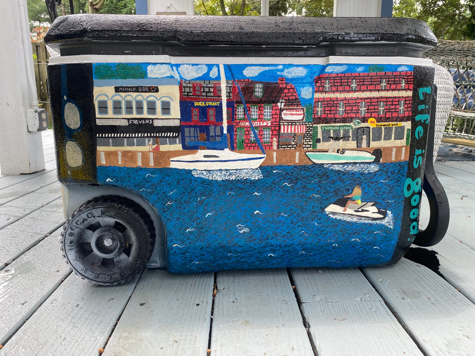 CUSTOM Painted Coolers - Etsy