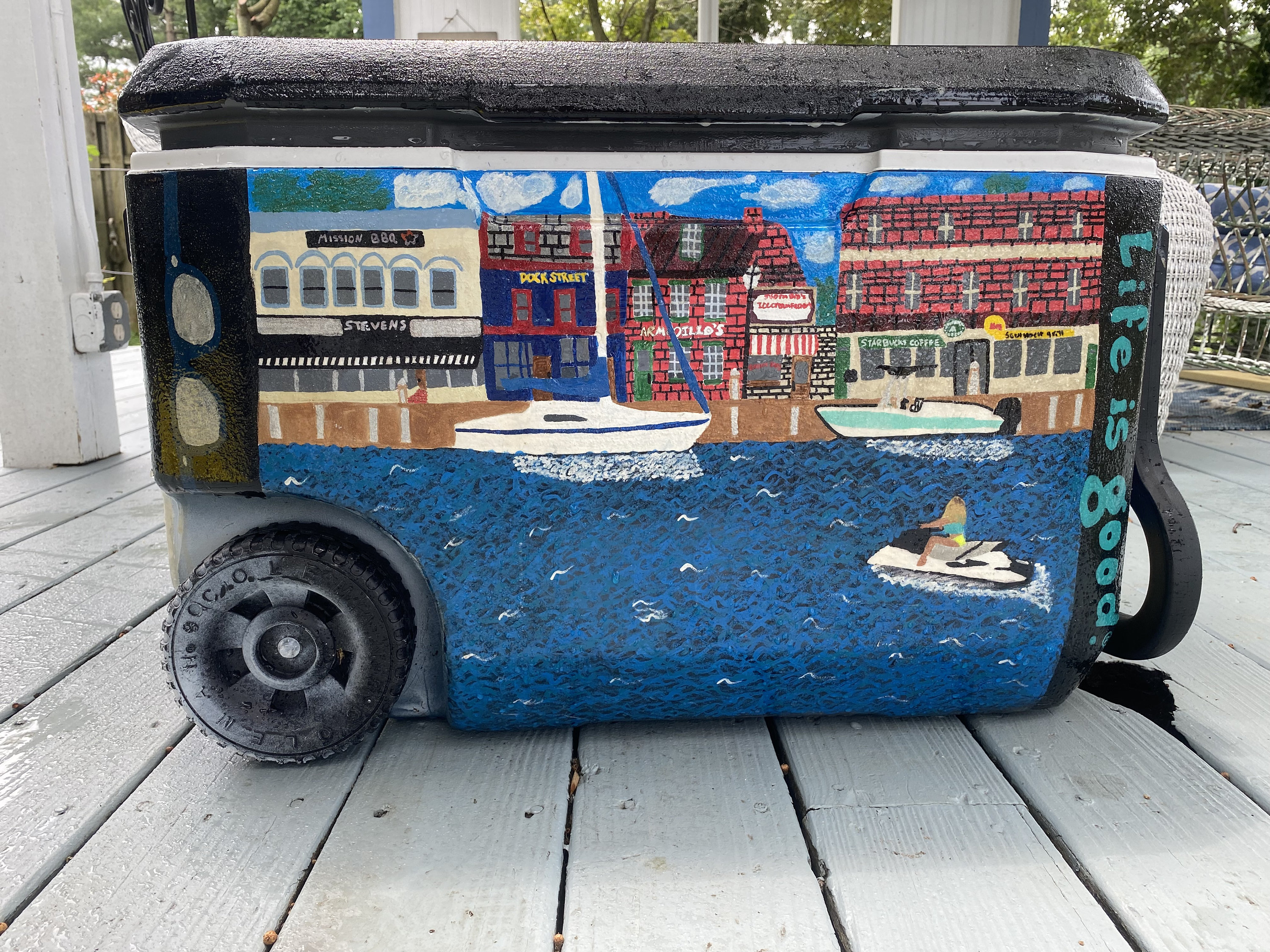 CUSTOM Painted Coolers - Etsy