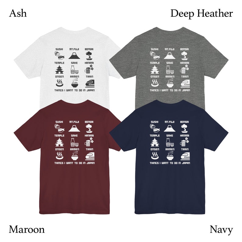 Japan Travel Shirt, Tokyo Japan Gift, Minimalist Graphic Shirt ...