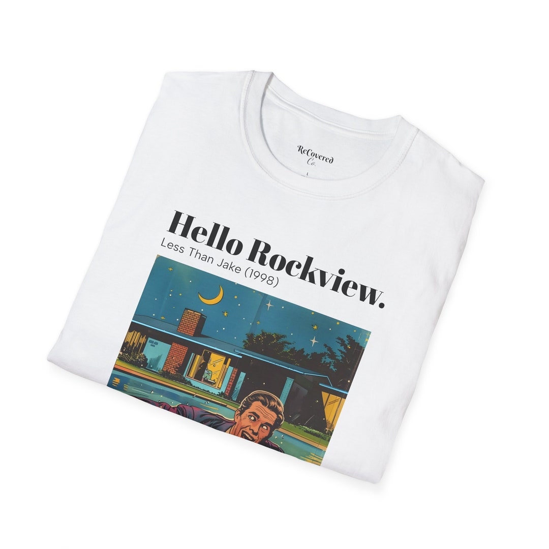 Hello Rockview Recovered Less Than Jake Unofficial Unisex Softstyle T ...