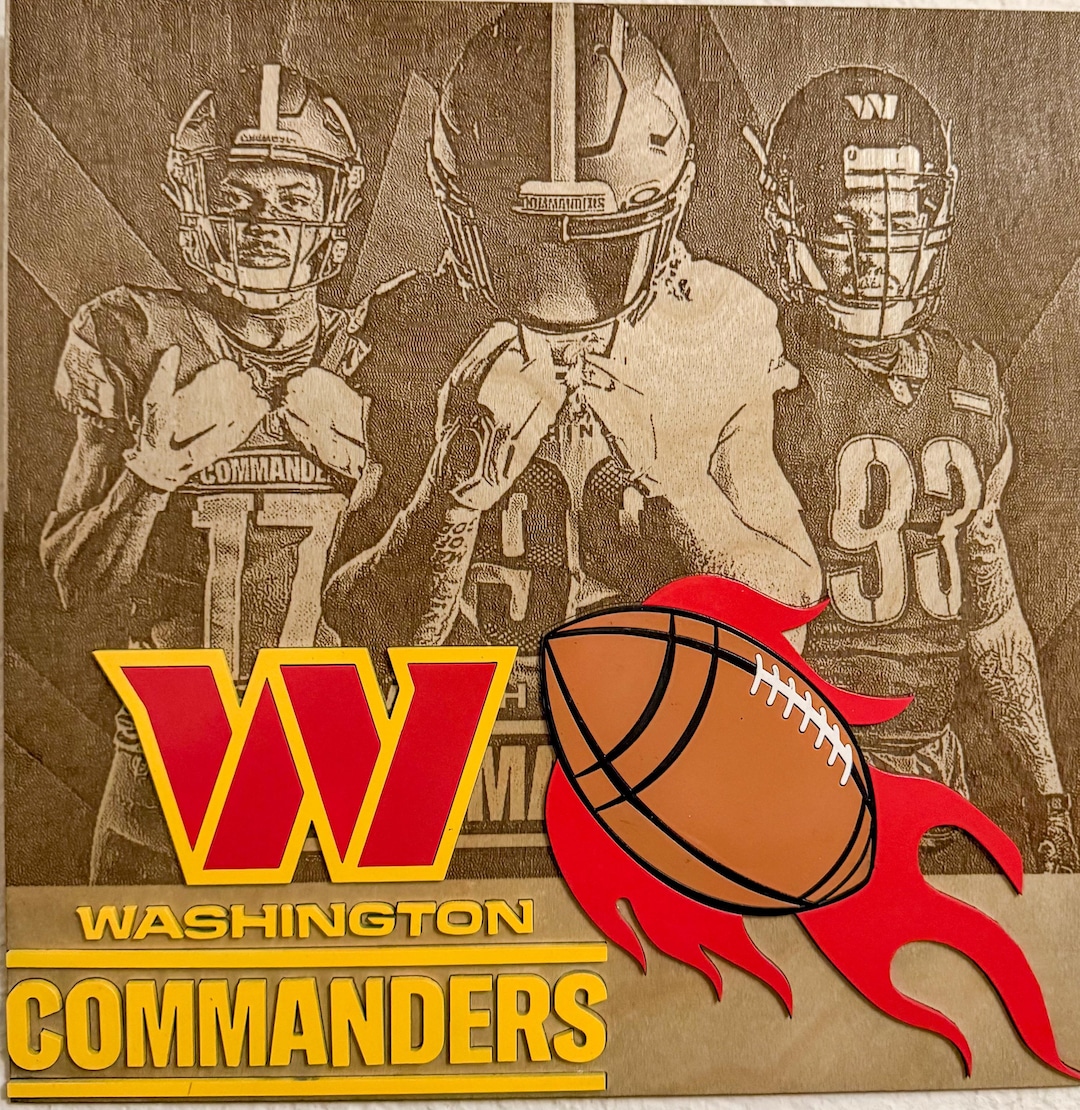 Washington Commanders, Washington Commanders Wall Art, Washington ...