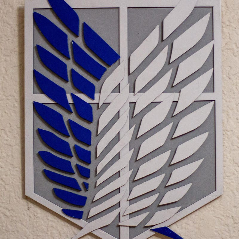 Attack on Titan Scout Regiment Logo - Etsy
