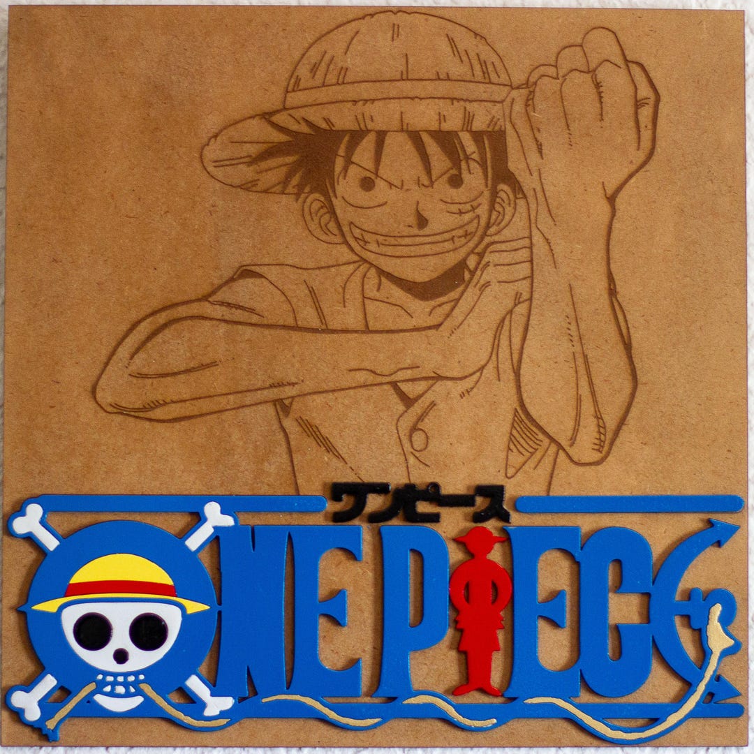 Epic One Piece Fusion: Laser-crafted Wall Art - Etsy