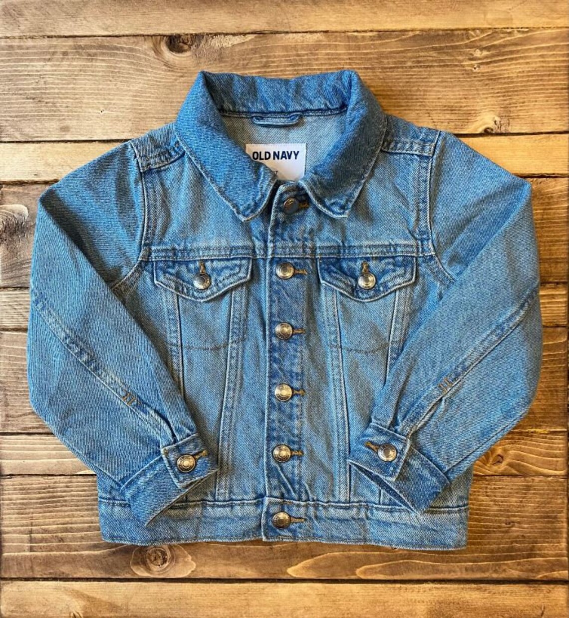 Custom Denim Jacket Denim Custom Name Patch Jacket Gift for Boys Jean ...