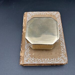 Brass Heart Box Octagon Shaped - Etsy