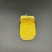 Vintage / Crochet Yellow Coin Purse / Yellow Beads - Etsy